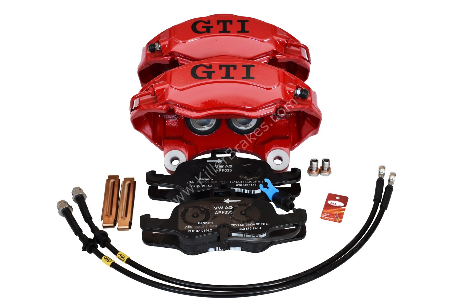 Vw Golf 7 4Pot Calipers brake upgrade Audi TTS 2018