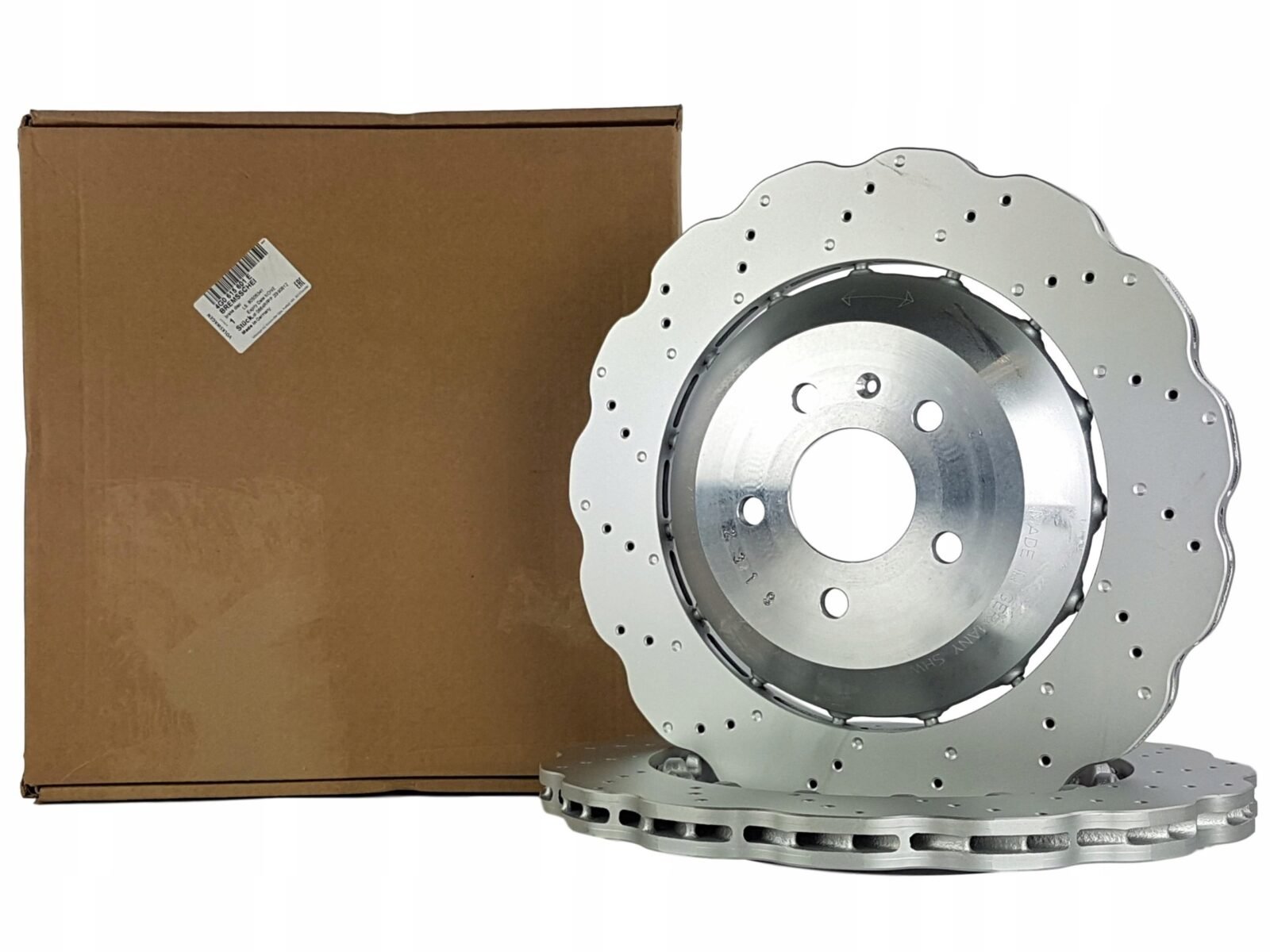 Rear Audi RS6 C7 Brake Discs 4G0615601E 356x22mm Wave