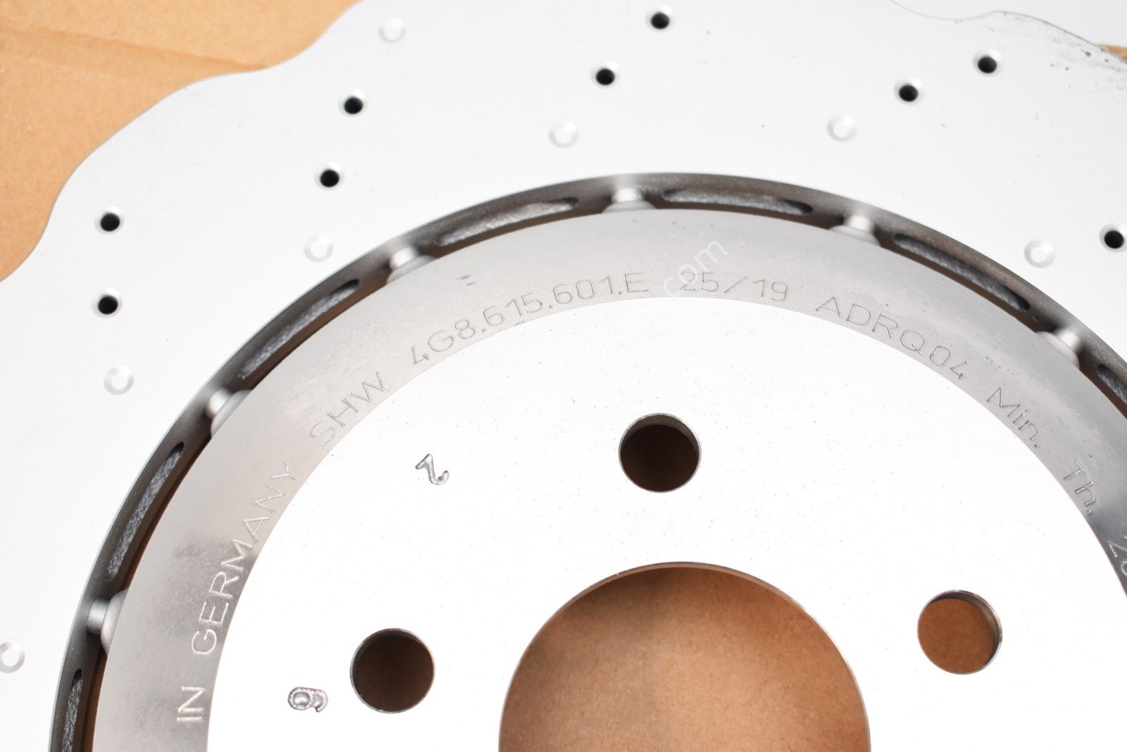 Rear Audi RS7 4G Brake Discs 4G8615601E 356x22mm Wave