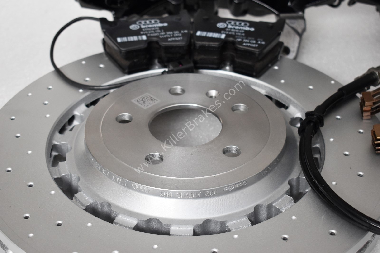 Front Audi TTRS 8S FL Brake Kit Brembo 8Pot Calipers 370x34mm