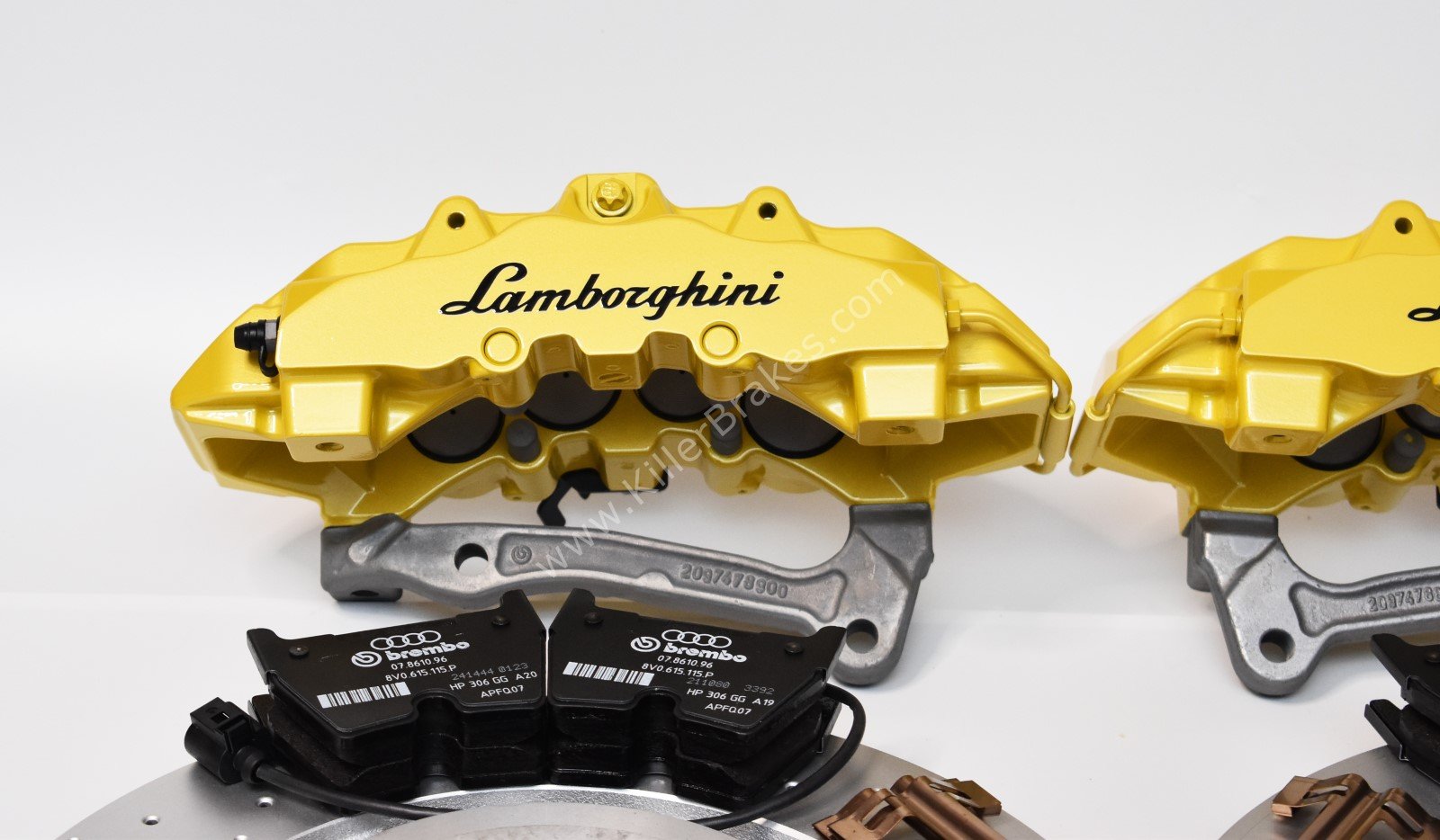 Front Audi TTRS 8S FL Brake Kit Brembo 8Pot Calipers 370x34mm