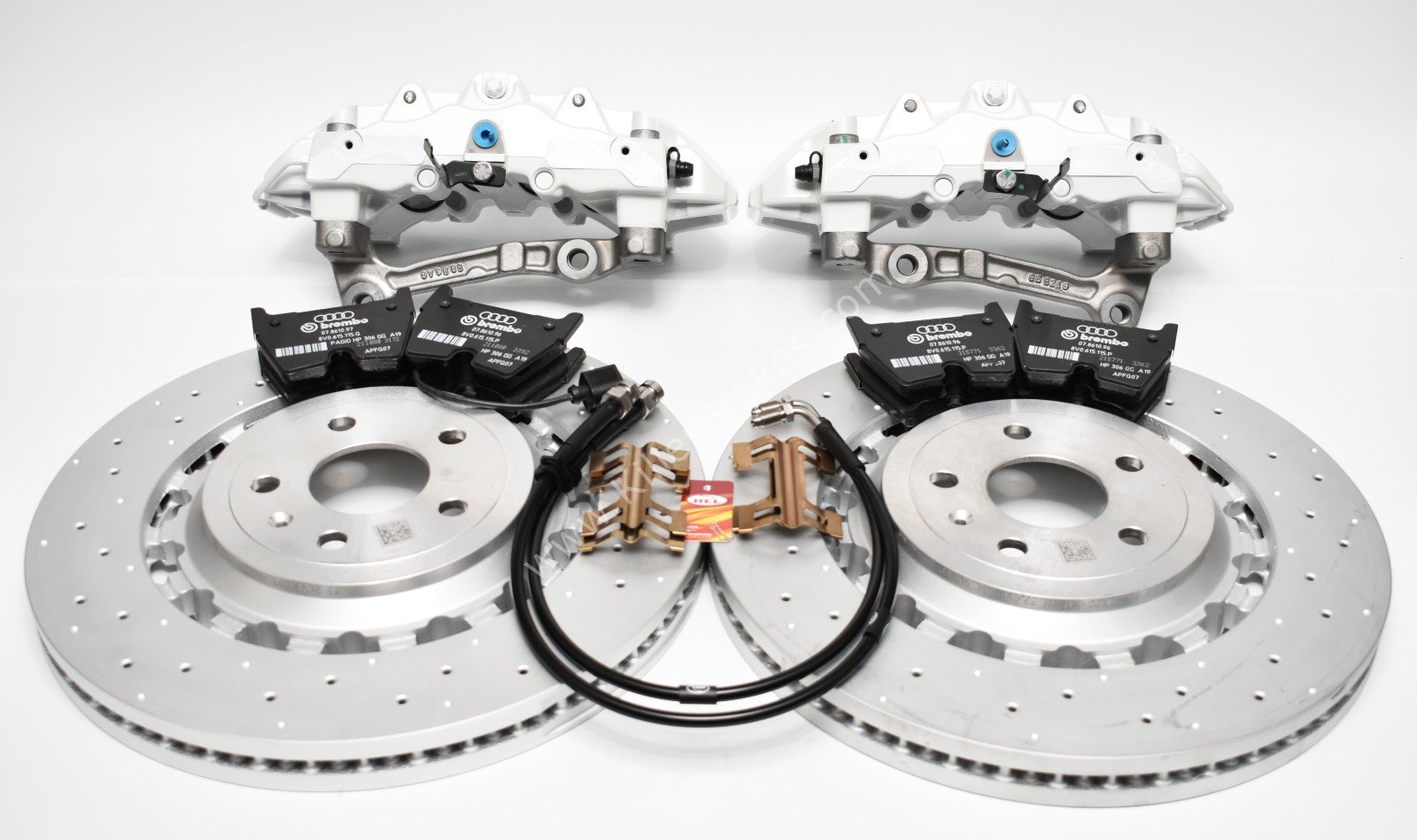 Front Audi TTRS 8S FL Brake Kit Brembo 8Pot Calipers 370x34mm