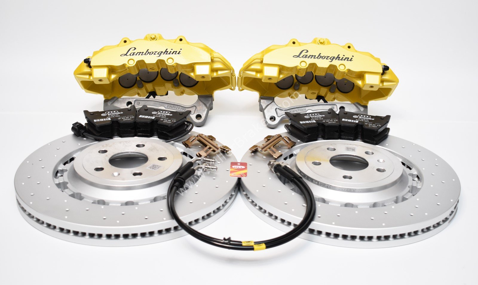 Front Audi TTRS 8S FL Brake Kit Brembo 8Pot Calipers 370x34mm