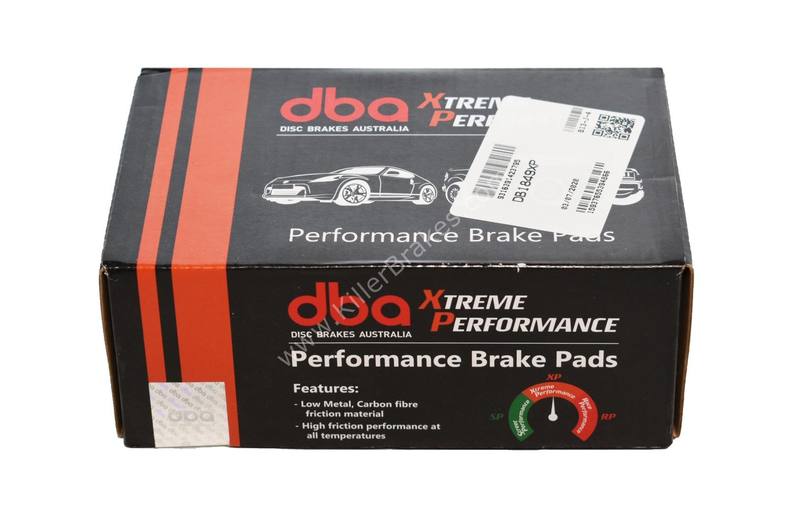 Front Golf 5 6 Scirocco DBA Brake Pads DB1849XP Xtreme Performance ECE ...