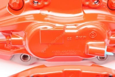 Front M Performance Red Calipers 4pot Brembo BMW OEM G01 G02 G20