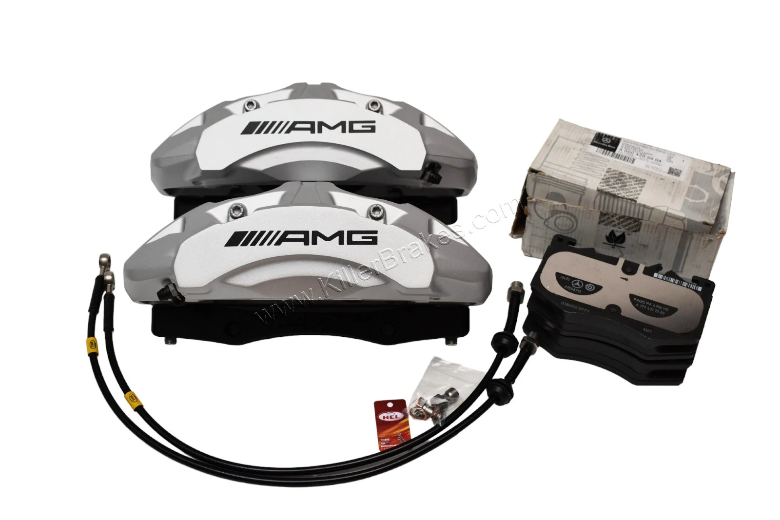 Mercedes A35 A45 W177 Brembo 4pot Calipers Kit A2474216900 A2474217000 New