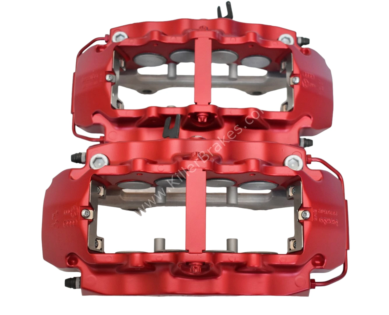 Audi RS Big Brake Upgrade Brembo 8Pot Calipers DBA 370x32mm 52842SLVS ...
