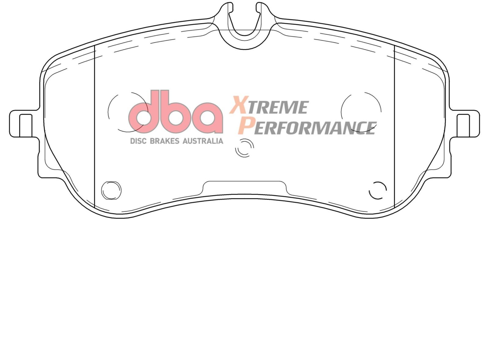 Rear Volkswagen Amarok v6 DBA Brake Pads DB15002XP Xtreme Performance ...