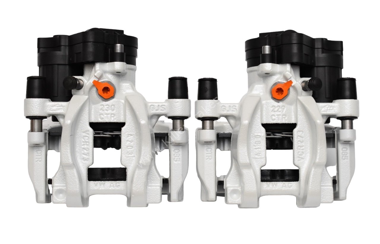 Rear Golf 7 R Audi S3 8v 310mm Calipers Oryx White upgrade for Gti A3 NEW
