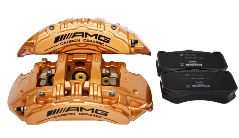 Mercedes W222 C217 S 63 AMG Carbon Front Brake Calipers Ceramic ...