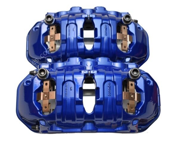 Front Brembo 6pot Brake Kit 375x36mm Brembo Drilled Brake Discs DBA ...