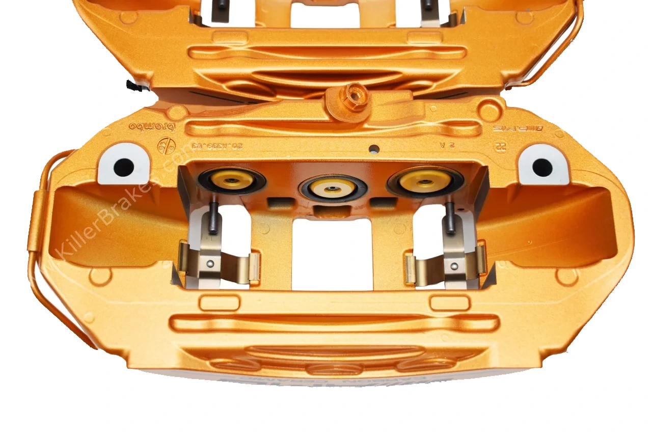 Mercedes W197 SLS W205 C63 AMG GT R Carbon Ceramic Front Brake Calipers ...