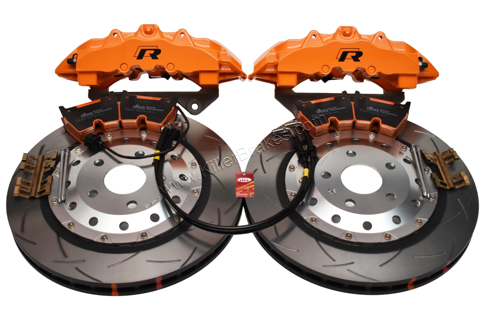 Audi RS Big Brake Upgrade Brembo 8Pot Calipers DBA 370x32mm 52842SLVS ...