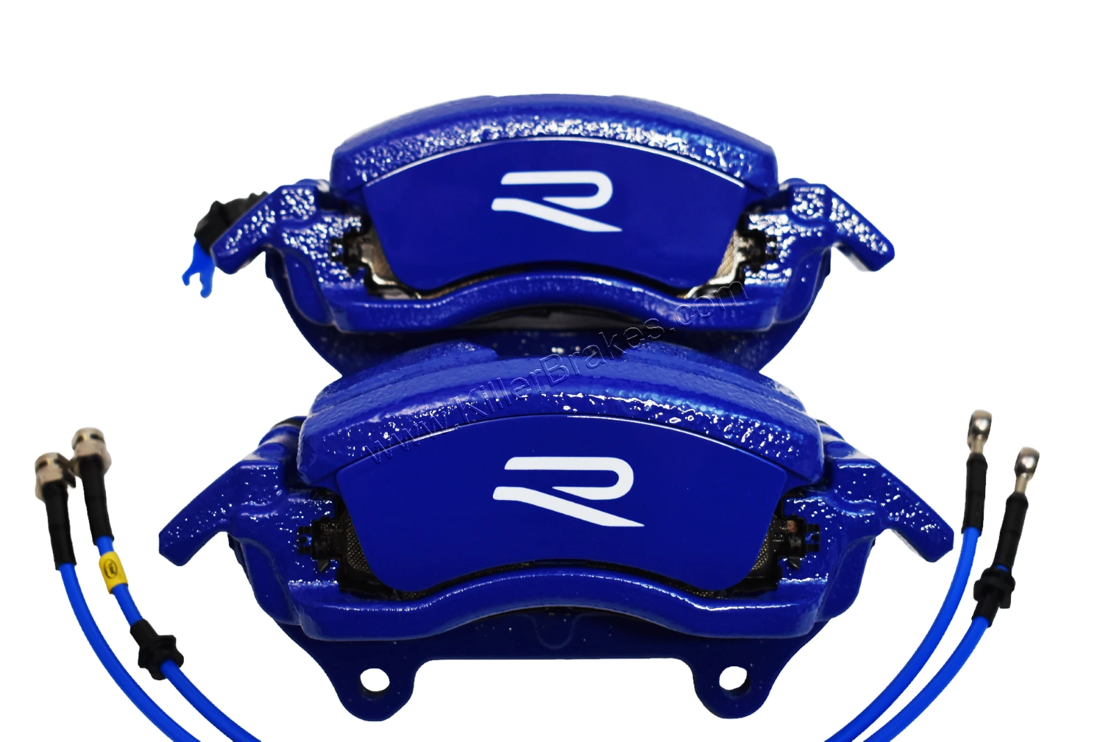 Front Golf 8R 2piston Brake calipers 5WA615123 5WA615124 Blue New