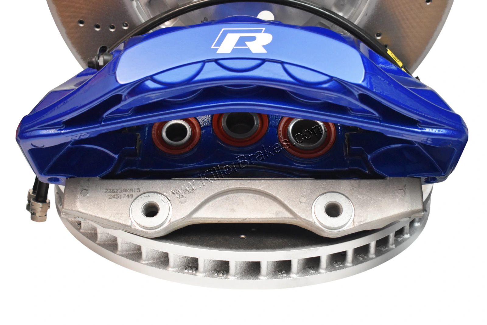 Front Audi Rsq3 F3 Rs3 8Y Brake Kit Akebono 6pot Lapiz Blue 374x36mm New