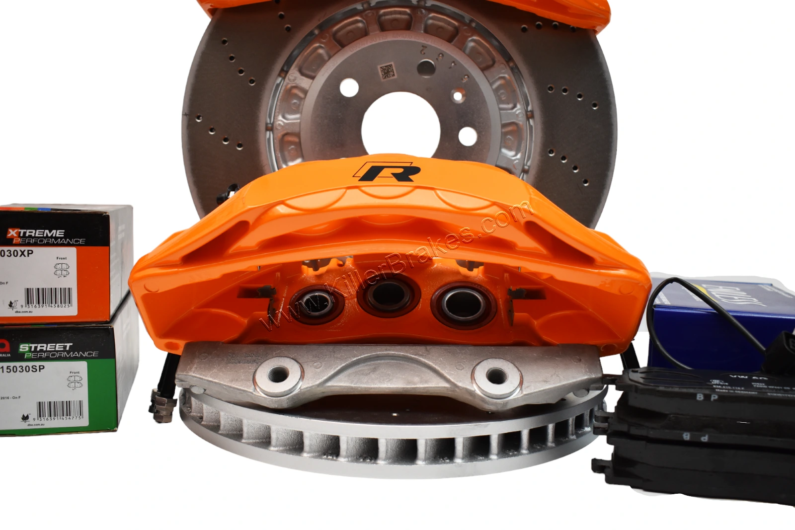 Front Audi Rsq3 F3 Rs3 8Y Brake Kit Akebono 6pot Orange Lamborghini ...