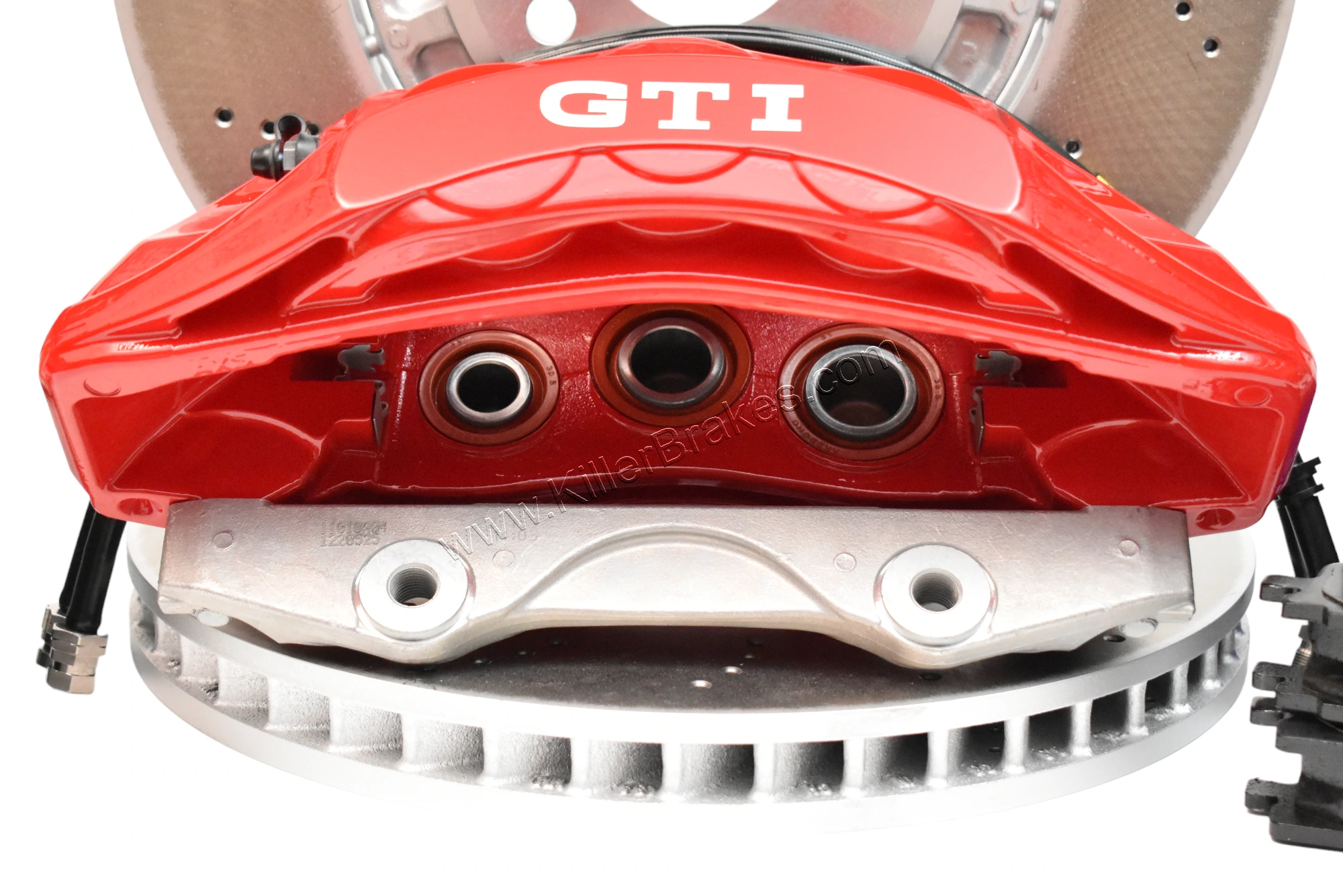 Front Audi Rsq3 F3 Rs3 8Y Brake Kit Akebono 6pot Red 374x36mm New