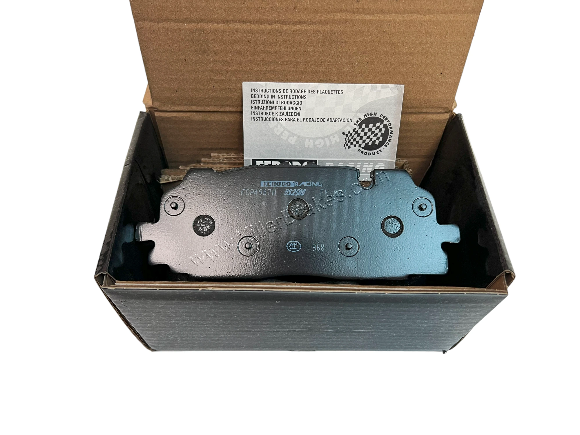 Front Ferodo Racing DS2500 Brake Pads FCP4967H AUDI S4 Rs4 B9 Q7 4M Rs3 8Y