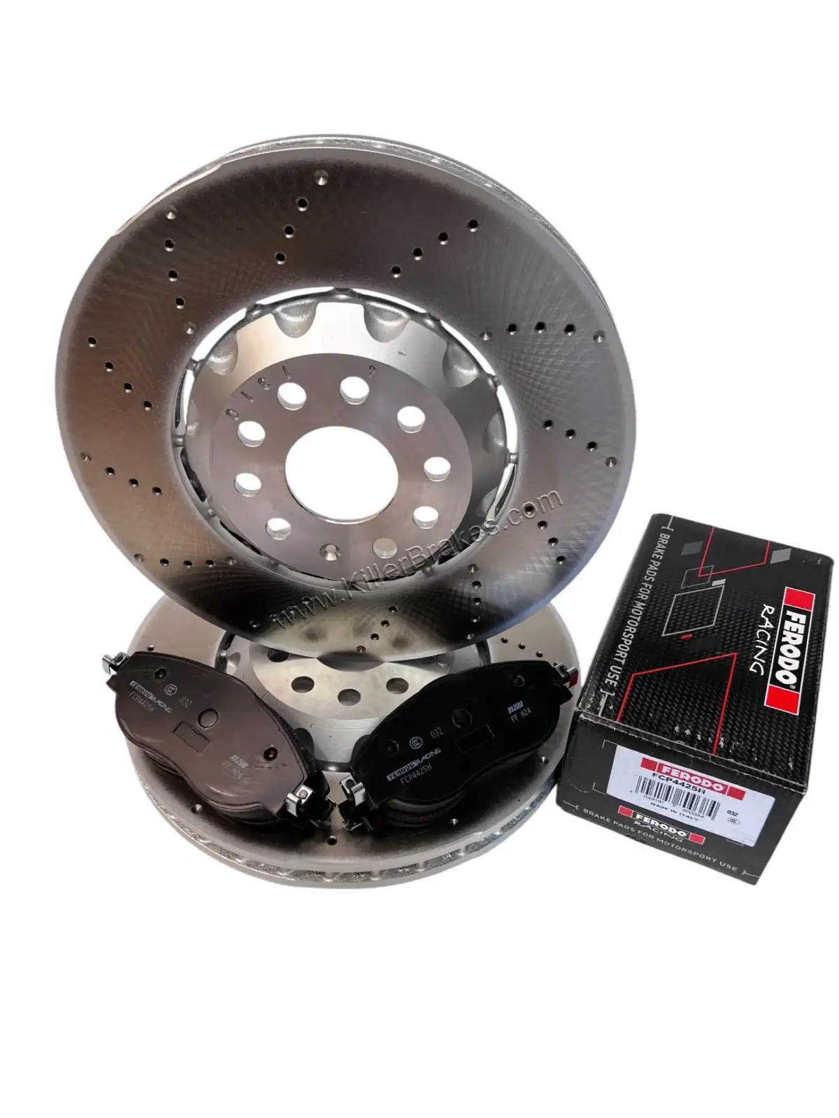 Front Combo Pack Clubsport Brake Discs 5Q0615301C Ferodo Racing DS2500