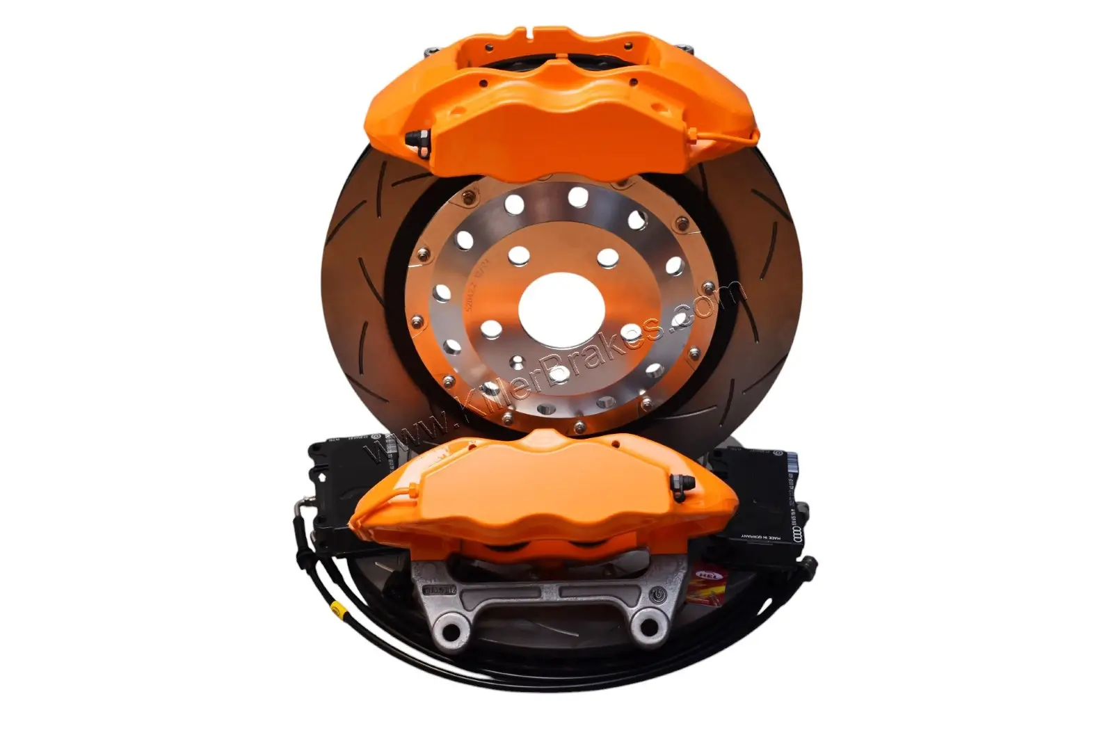 Front Cupra Performance Brembo 4pot Brake Kit DBA Slotted 370x32mm ...